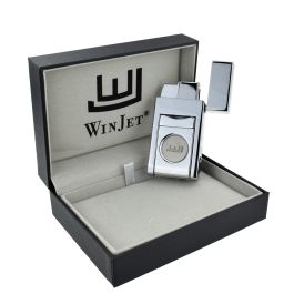 Winjet Jet Lighter With Gas Window And Fold Out Cutter Boxed (1)